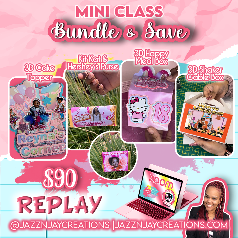 **REPLAY** Mini Class Bundle- Mini Class – Jazz N Jay Creations