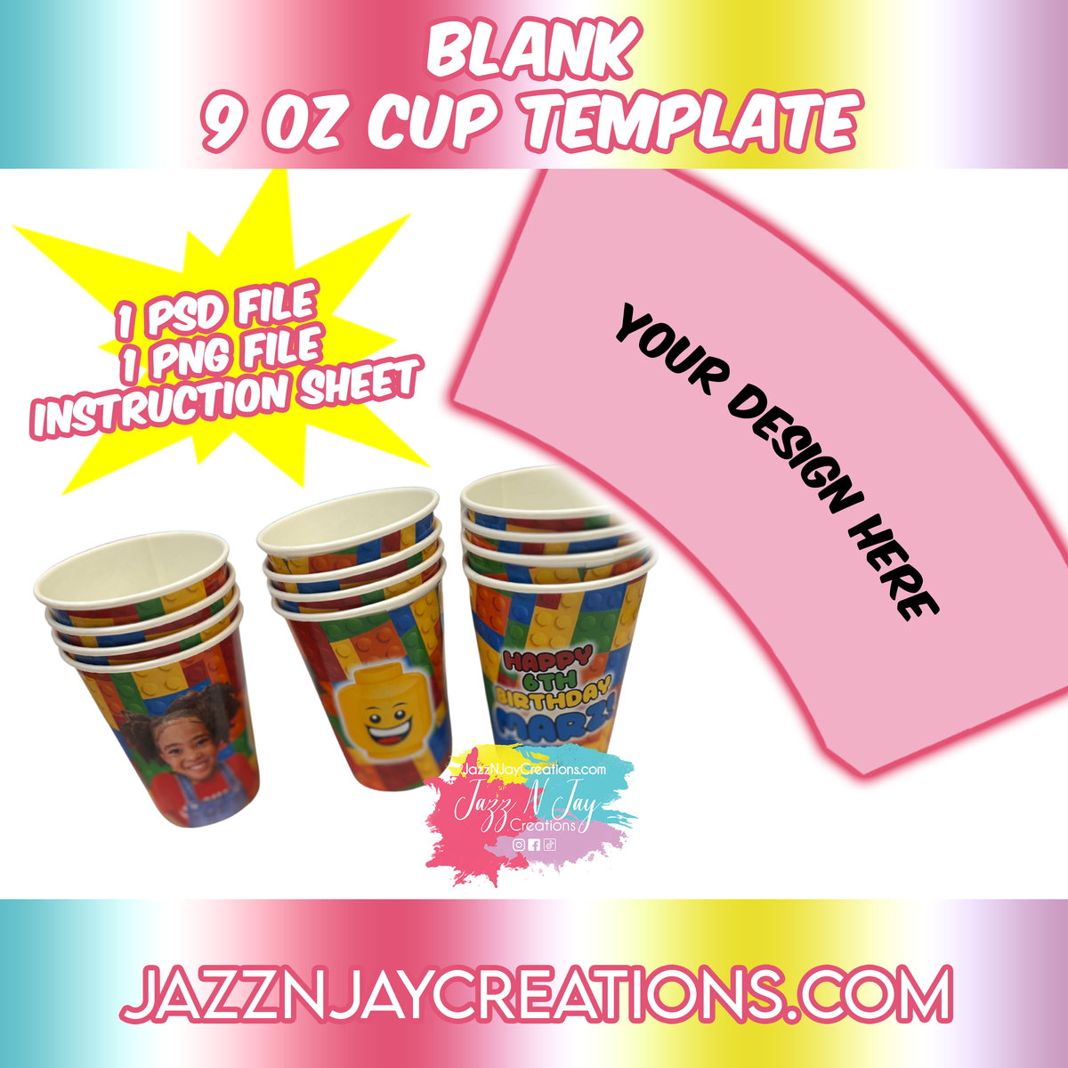 The Ultimate Blank Template Bundle – Jazz N Jay Creations