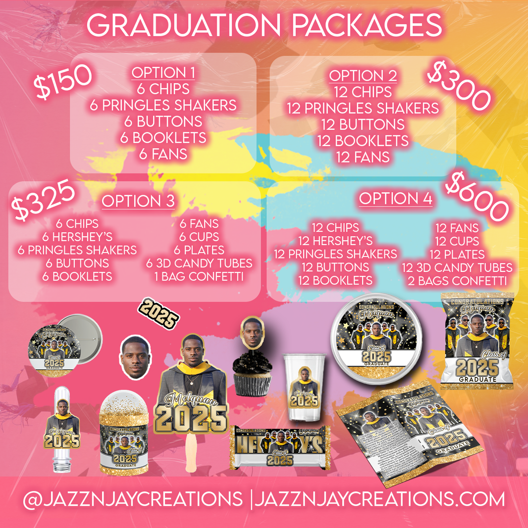 Custom Party favors – Jazz N Jay Creations