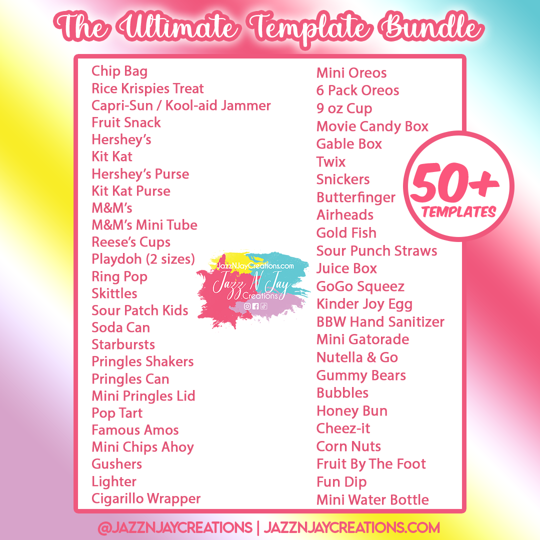 The Ultimate Blank Template Bundle – Jazz N Jay Creations