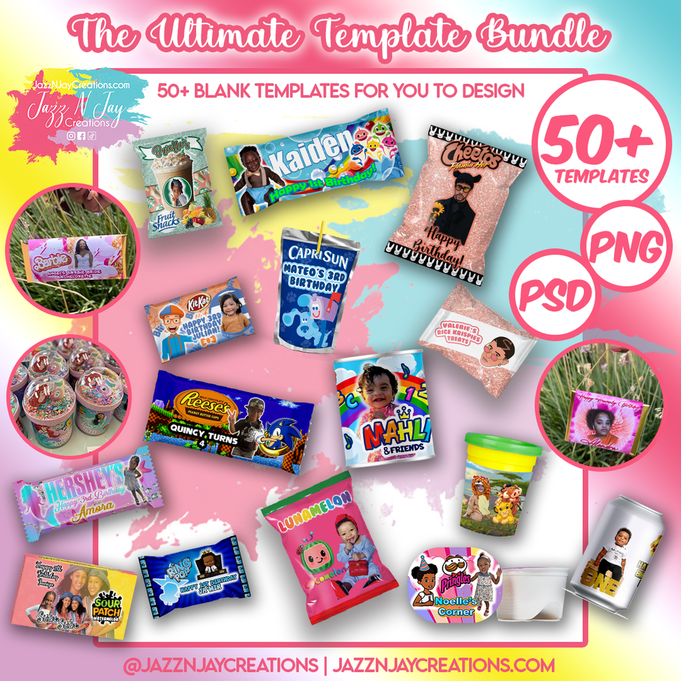 The Ultimate Blank Template Bundle – Jazz N Jay Creations